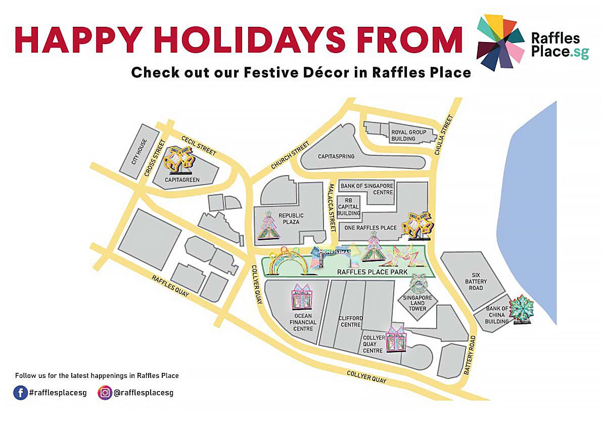 RAFFLES PLACE LIGHTS UP TO CELEBRATE THE HOLIDAY SEASON - Raffles Place.sg