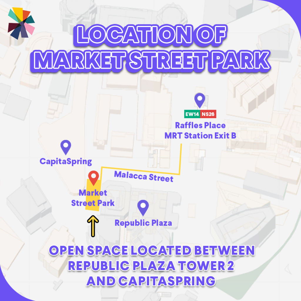 Workout in Raffles Place in May at Market Street Park - Raffles Place.sg