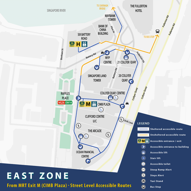Getting Here & Accessibility - Raffles Place.sg