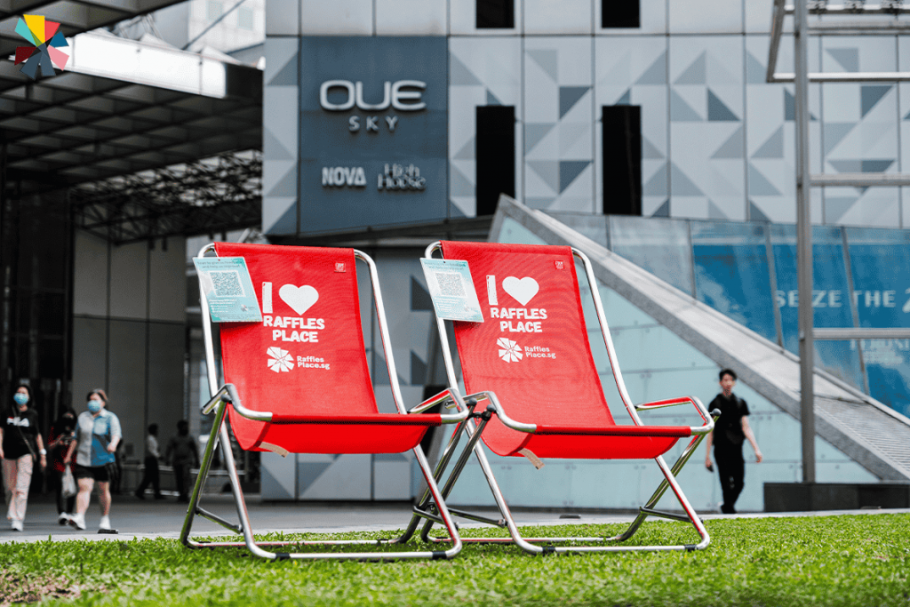 Raffles Place celebrates with 60 new #RPchairs - Raffles Place.sg